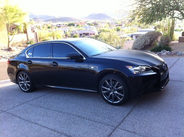 Lexus GS carbon fiber wrap - Pro Motorsports : Pro Motorsports