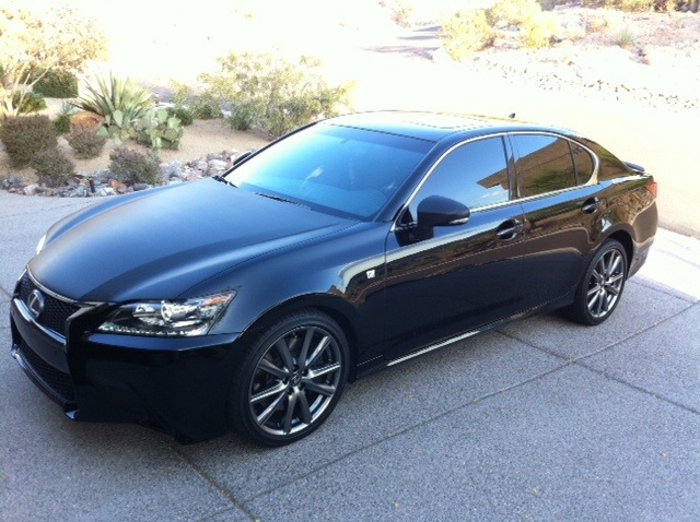 Lexus GS carbon fiber wrap - Pro Motorsports : Pro Motorsports