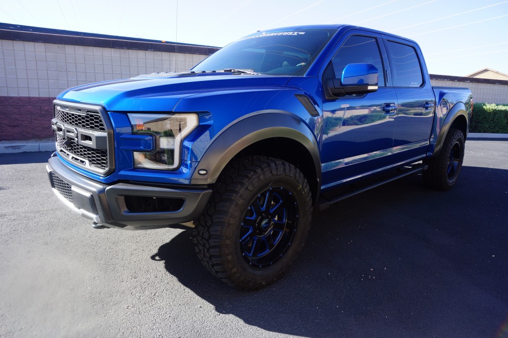 2018 Ford Raptor F150 SVT- Blue carbon fiber - Pro Motorsports : Pro ...